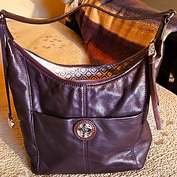 Brighton | Bags | Rare Brighton All Leather Purse Hobo Style Rare ...